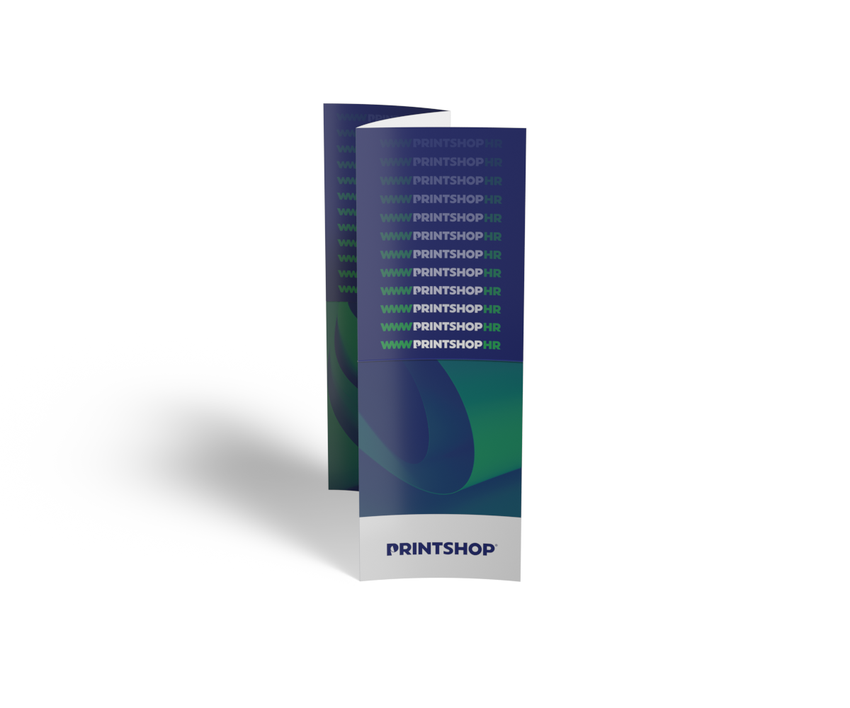 Deplijan Z-FOLD s križnim presavijanjem • Printshop